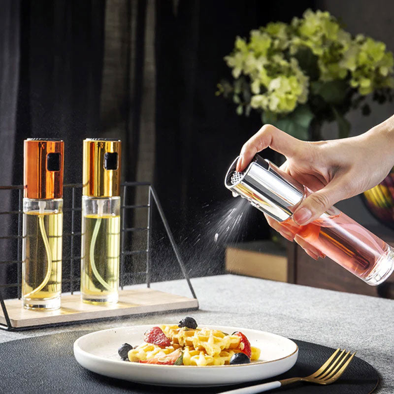 Cooking Oil Spary Bottle Dispenser Transparent Mist Sprayer Bottle ...